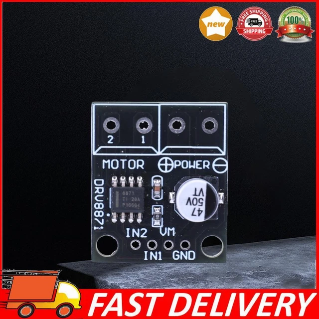 DRV8871 H-BRIDGE BRUSHED DC Motor Driver Breakout Boards 6.5V-45V PWM ...