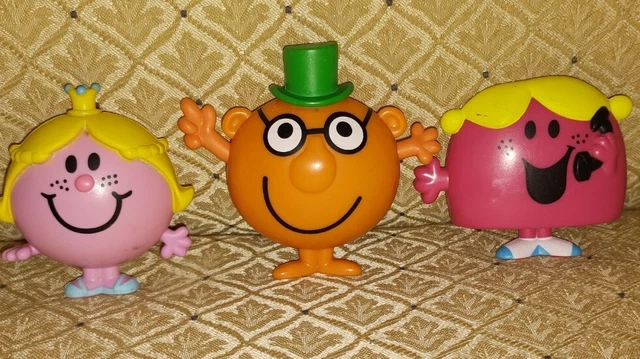 MR MEN MCDONALDS Happy Meal Toys Mr Clever Little Miss Princess ...
