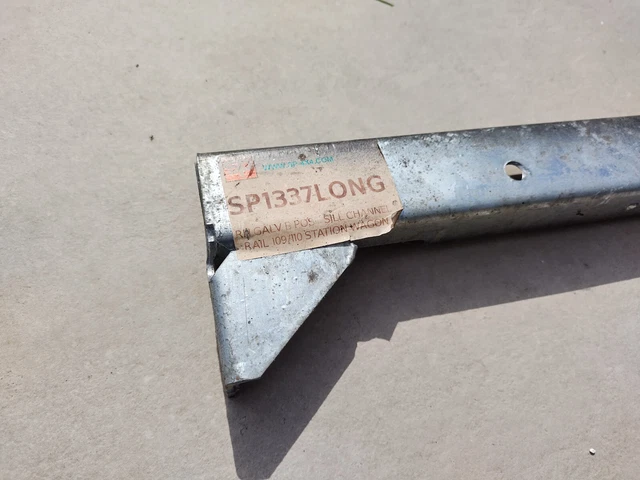 LAND ROVER DEFENDER 110 station wagon galvanised sill rail- Right Hand ...