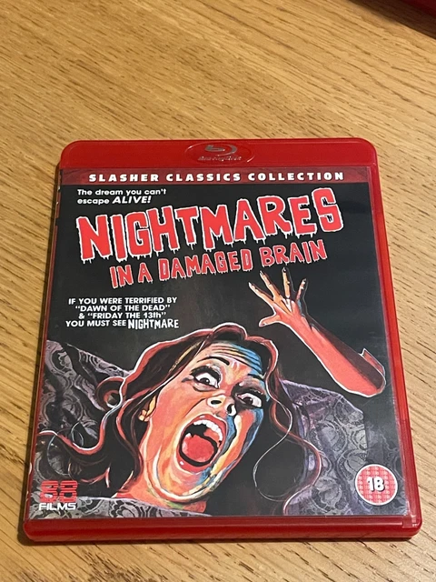 NIGHTMARES IN A Damaged Brain Blu-ray 1981 88 Films Slasher Classics ...