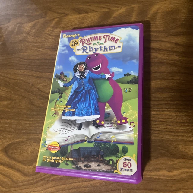 VHS BARNEY - Barneys Rhyme Time Rhythm (VHS, 2000) EUR 10,94 - PicClick DE
