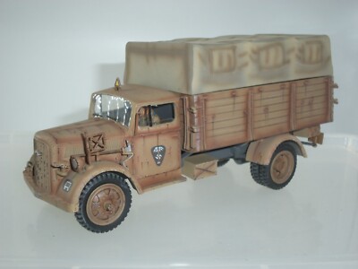 FIRST LEGION DAK011 German Afrika Korps Opel Blitz Truck Military ...