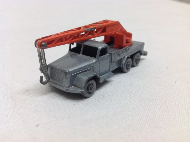 LESNEY MATCHBOX 30 Magirus Deutz Crane Truck Kran LKW Abschleppwagen ...