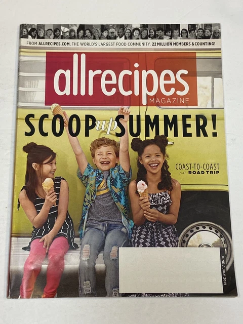 ALL RECIPES MAGAZINE June July 2021 Ice Cream Scoop Up Summer Coast to ...