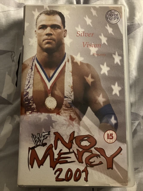 WWF NO MERCY 2001 VHS Tape Vintage Wrestling Video Vintage Rare Kurt ...