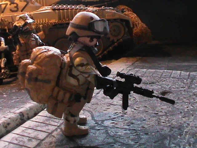 PLAYMOBIL CUSTOM US Delta Force (Afghanistan - 2015) Ref-0184 Bis EUR ...