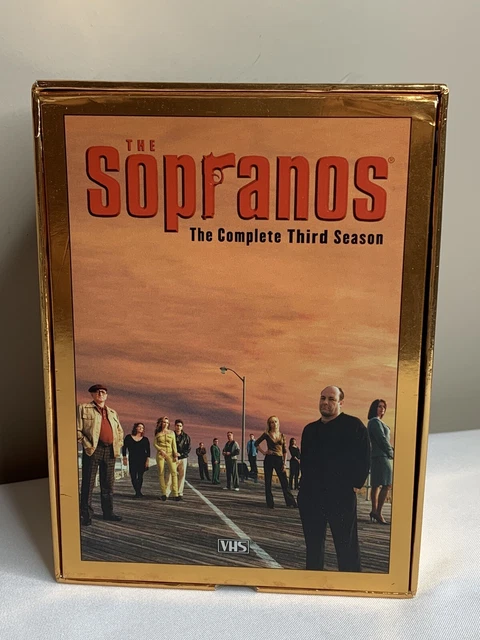 THE SOPRANOS - The Complete Third Season (VHS, 2001, 5-Tape Set) $20.00 ...