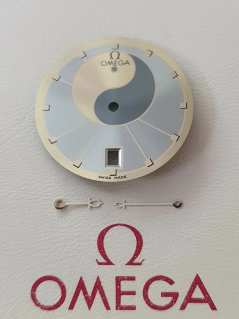 NOS OMEGA DEVILLE Symbol "Yin & Yang" Gents Dial for Cal. 1436 + NOS ...