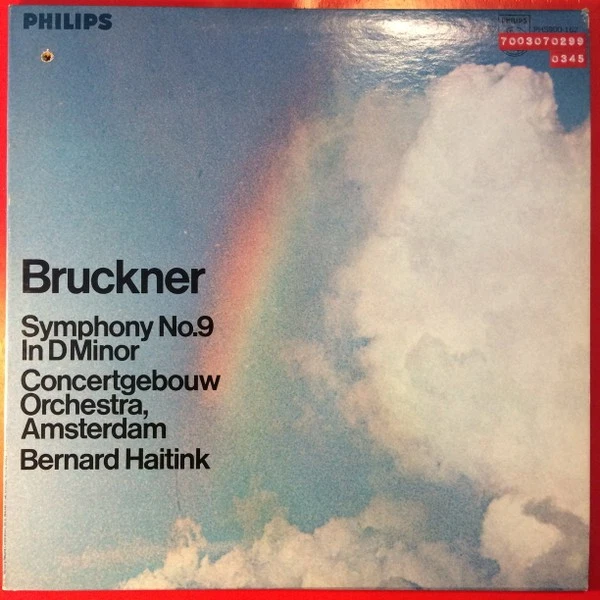 ANTON BRUCKNER - Concertgebouworkest, Bernard Haitink, Symphony No 9 In D Minor, £17.72 ...