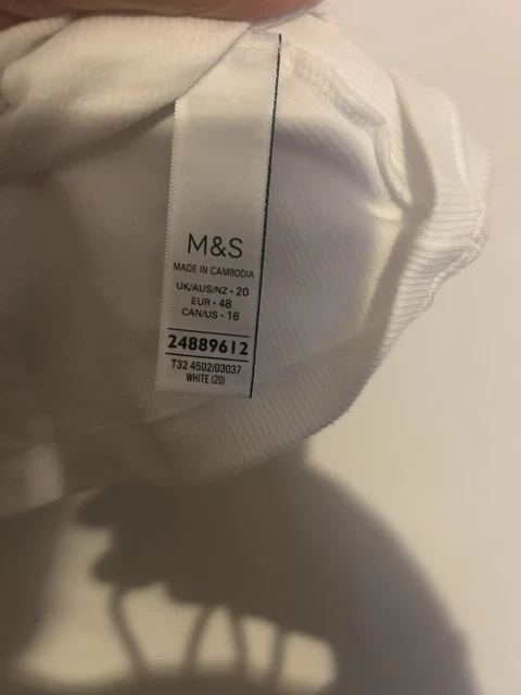 M&S SECRET SUPPORT Vest UK20 x2 £8.10 - PicClick UK