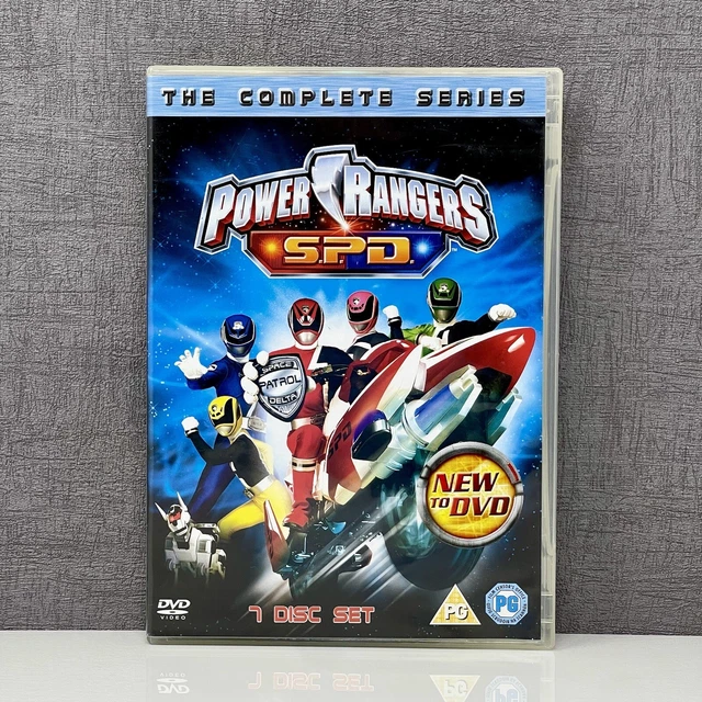 POWER RANGERS S.P.D DVD Box Set Complete Series | 7x Discs | *RARE* £45 ...