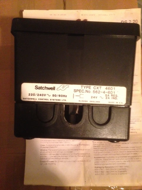 SCHNEIDER SATCHWELL CXT 4601 compensator Controller Panel #582 £399.00 ...
