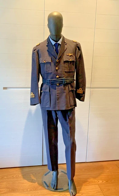 AERONAUTICA ITALIANA ANNI 60 Divisa Tenente Colonnello Pilota Con ...