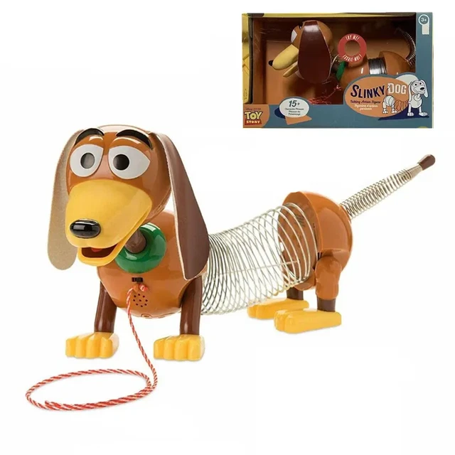 DISNEY PIXAR TOY Story Talking Stretch Slinky Dog Action Figure Toy ...