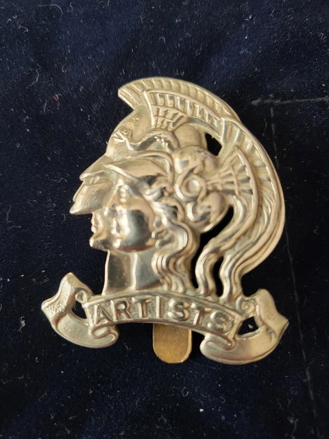 MILITARY CAP BADGE Artists Rifles British Regiment Army £10.00 ...