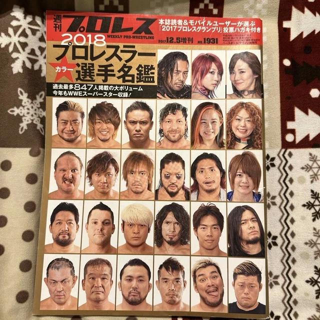 WEEKLY PRO WRESTLING Special Issue 2018 Pro Wrestler Photo Directory Issue 201 £34.78 - PicClick UK