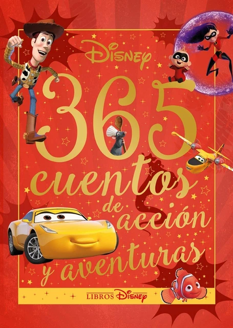 DISNEY - DISNEY. 365 Cuentos De Accion Y Aventuras Book NEUF EUR 49,46 ...