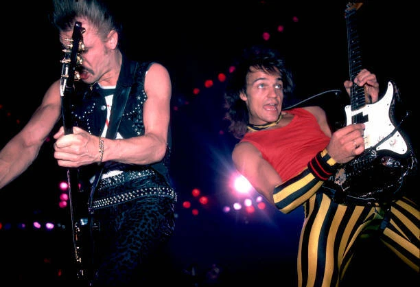 GERMAN ROCK BAND Scorpions Rudolf Schenker Klaus Meine Etc 8 Old Photo ...