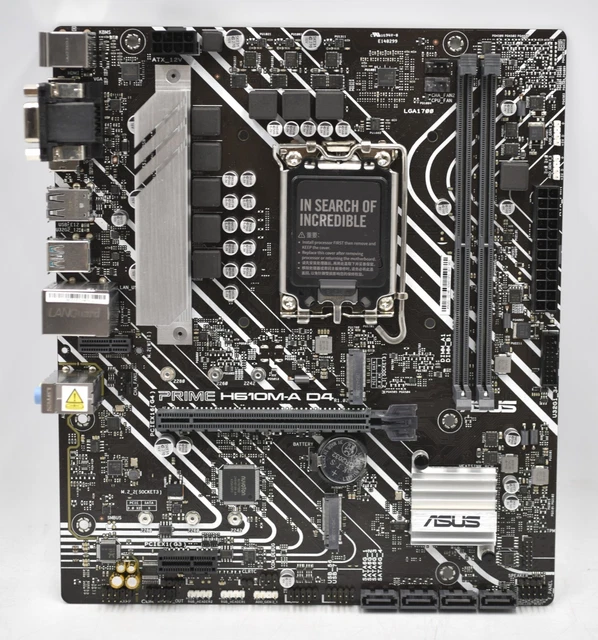 *DAMAGED* ASUS® PRIME H610M-A-Csm D4 £10.00 - PicClick UK
