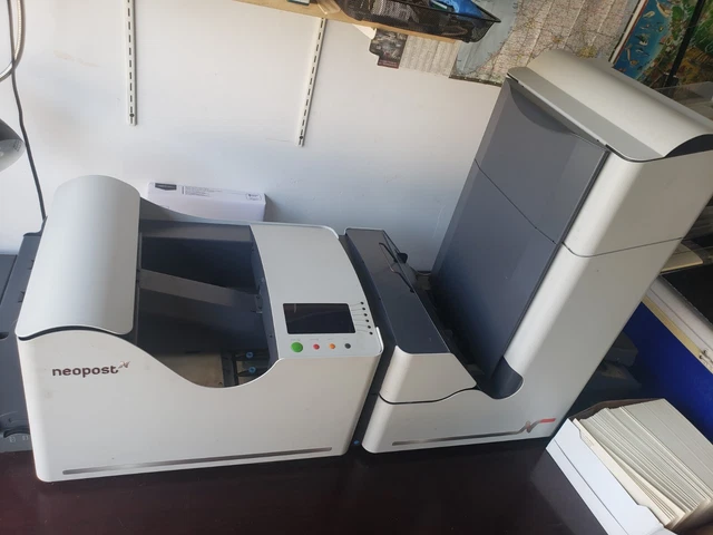 NEOPOST SI-76 FOLDER Inserter, 4 Sheet Feeder, Power Stacker - 600k ...