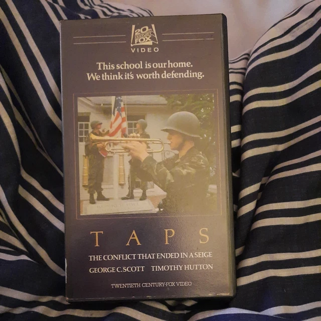 TAPS GEORGE C Scott Timothy Hutton RARE VHS Video 1981 £2.00 - PicClick UK