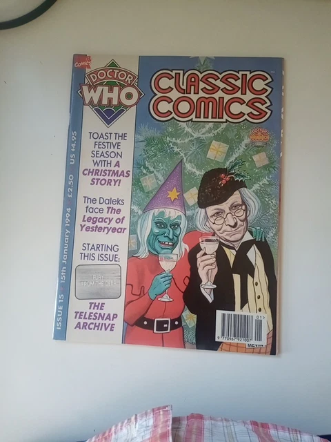 DOCTOR WHO CLASSIC Comics (Marvel UK, 1994) Issue 15 VGC £1.13 ...
