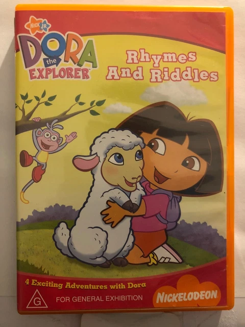 DORA THE EXPLORER - Rhymes And Riddles (R4-Pal-Acceptable) - Dvd #1160 ...