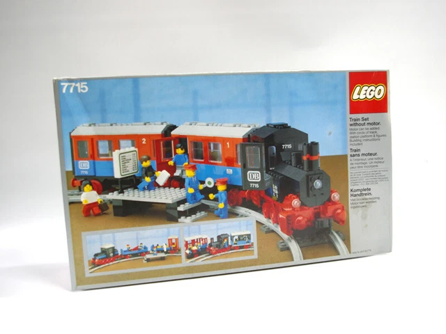 LEGO 7715 STEAM Train Push-Along Passenger 1985 Vintage LEGO Original ...