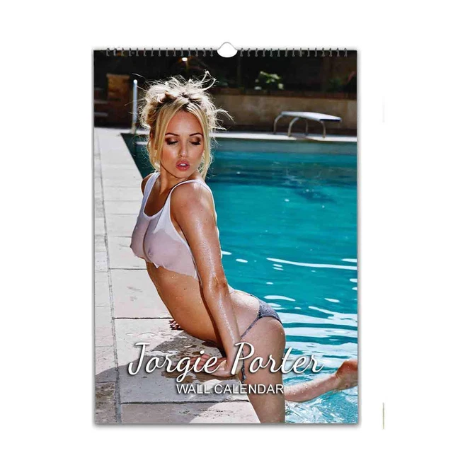 SEXY JORGIE PORTER full photo calendar 2025/26 personalised Choose Start £23.99 - PicClick UK