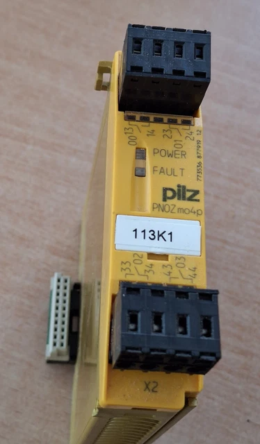 PILZ PNOZ M04P Safety Relay Expansion Module 773536 240VAC/6A/24VDC/6A ...
