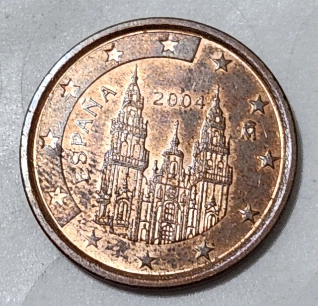 PIÈCE DE CINQ (5) Centimes D'euro 2004 Union Européenne (Espagne) EUR 2 ...