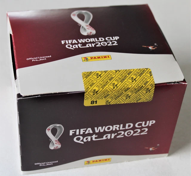 PANINI FIFA WORLD CUP WM QATAR 2022 Stickers - DISPLAY BOX 100 Bags Packs £77.64 - PicClick UK