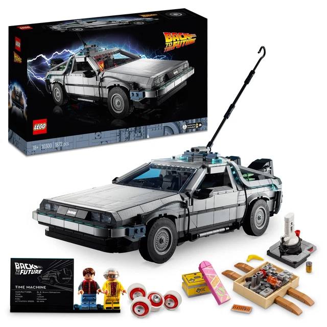 LEGO CREATOR EXPERT: Back to the Future Time Machine 10300 🔥BRAND NEW ...