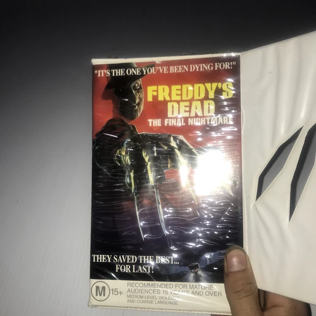 RARE VHS VIDEO Tape FREDDY'S DEAD The Final Nightmare Ex-Rental Horror ...