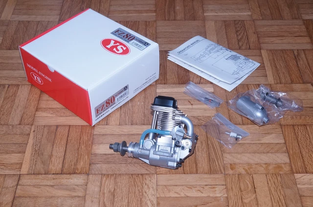YAMADA YS FZ-80S Fuel Injection 4-Stroke OHV RC Model Airplane FZ80 ...