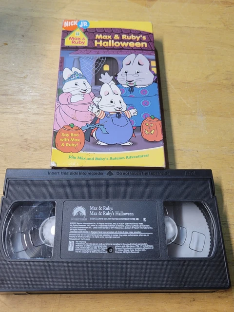 MAX & RUBY'S Halloween (VHS 2005) Nick Jr Max & Ruby EUR 9,11 - PicClick IT