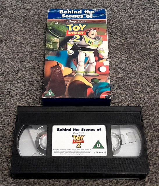 BEHIND THE SCENES Of Disney Pixar Toy Story 2 Pal Vhs Video Kids ...