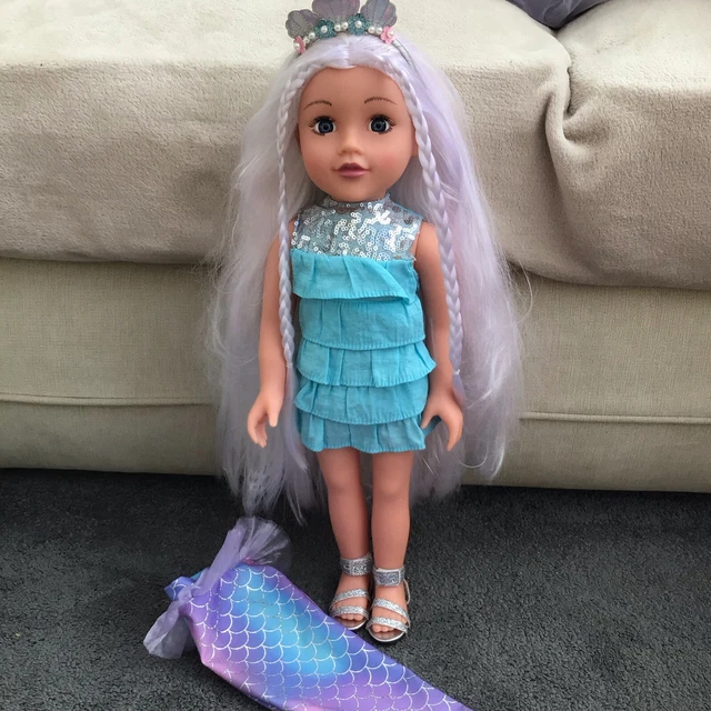 DESIGN A FRIEND doll Pearl With Magic Hair £10.00 - PicClick UK