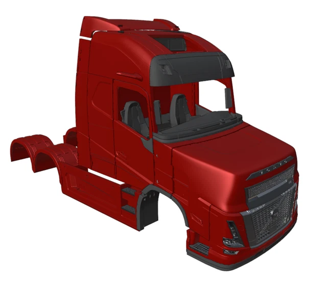 TAMIYA 1/14 VOLVO AERO T-CAB £68.32 - PicClick UK