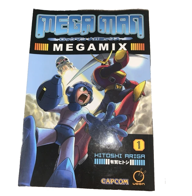 MEGA MAN MEGAMIX Vol 1 Manga Book Hitoshi Ariga Capcom Udon Comic ...