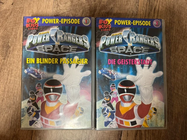 POWER RANGERS 1&2 VHS Fox Kids Video Rarität für Sammler EUR 20,00 ...