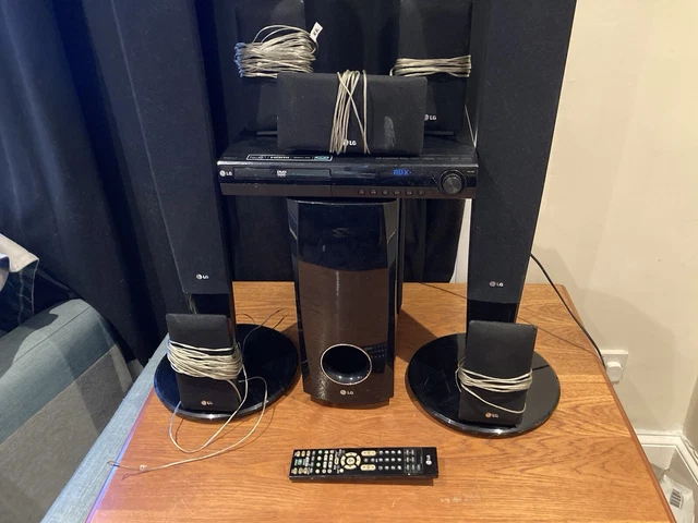 LG HOME CINEMA surround sound system Sub Woofer 8in1 Tested Working ...