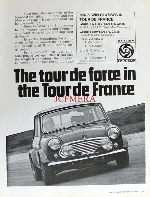 ROOTES SUNBEAM 'RAPIER H120' 1.7L Motor Car, Original 1969 Advert : 657 ...
