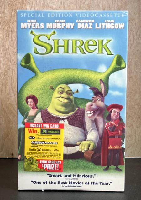 SHREK (VHS, 2001) Special Edition Video Cassette £9.05 - PicClick UK