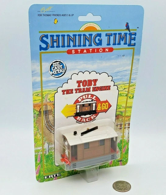 ERTL THOMAS & Friends Train Tank Diecast Metal Pull Back & Go Toby ...