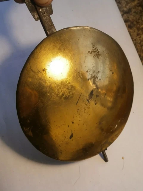 BRASS FACED ANTIQUE longcase grandfather clock pendulums £46.30 ...