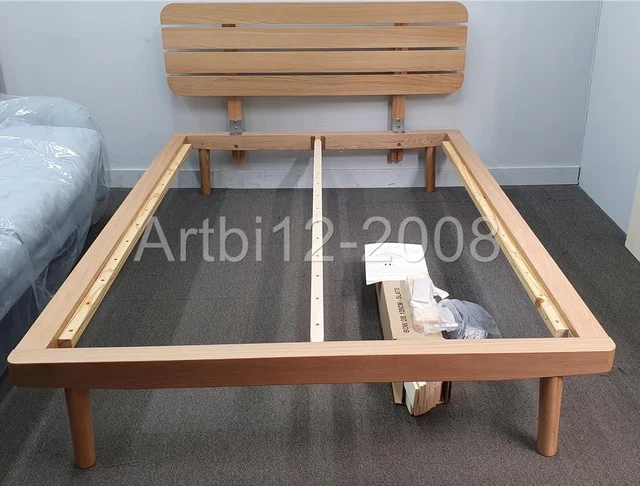 JOHN LEWIS BOW Slatted Headboard Bed Frame, King Size, Oak RRP599 (5363 ...