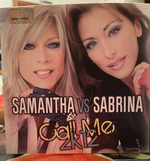 SAMANTHA FOX VS Sabrina SALERNO ‘CALL ME’ CD Promo - esclusivo e raro EUR 16,99 - PicClick FR