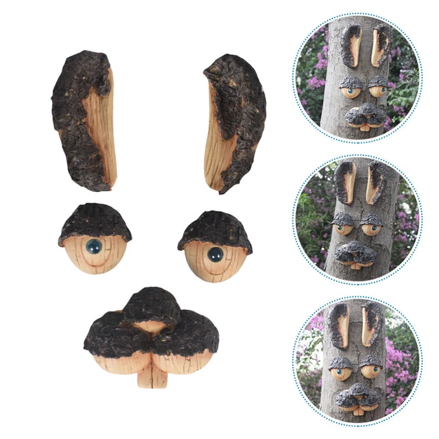TREE DECORATION RESIN Man Christmas Art Peeker Rabbit Sculpture £20.67 ...