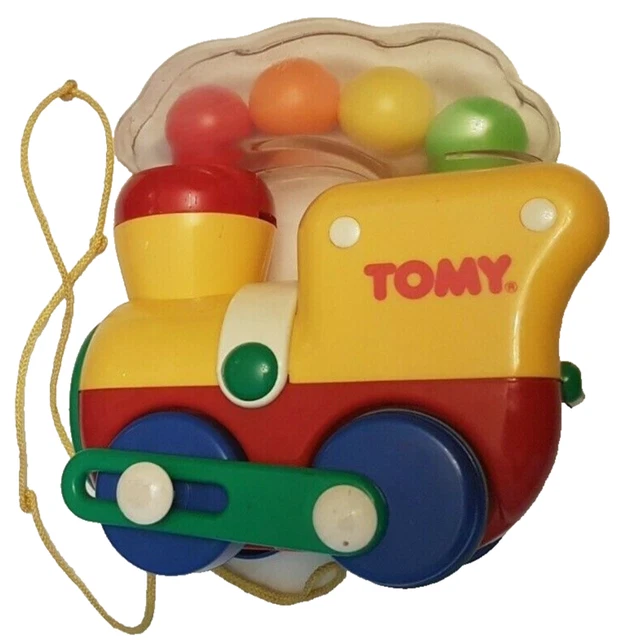 VINTAGE TOMY POPPING Pull Along Train EUR 9,25 - PicClick FR